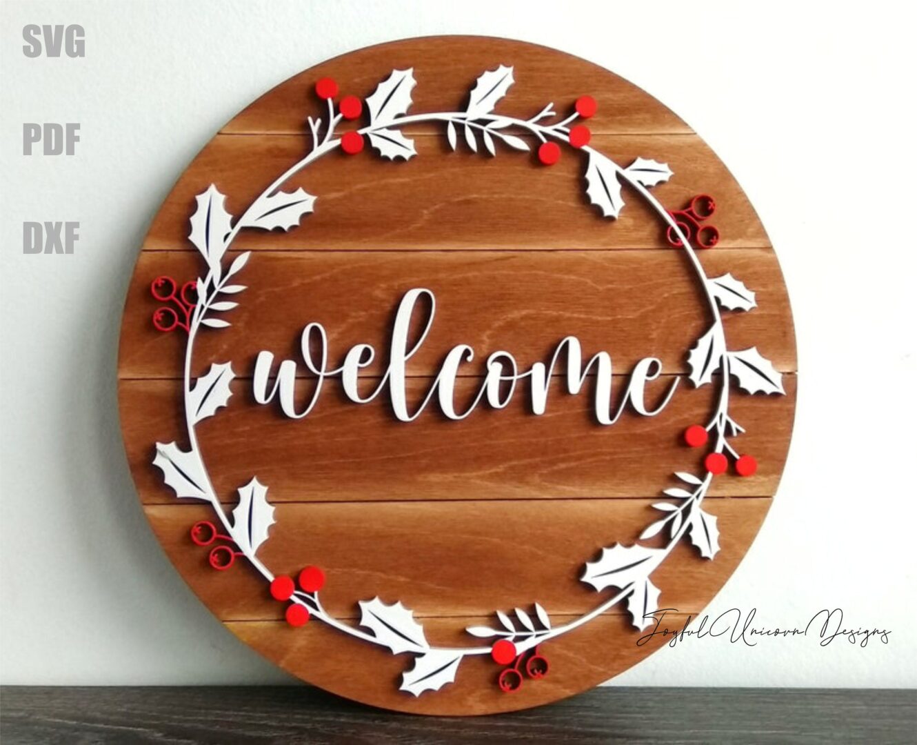 Christmas Signs SVG Bundle, Merry Christmas Door Hangers, Laser Cut ...