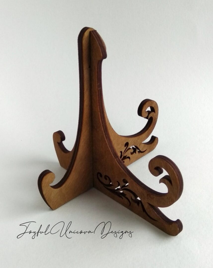 Easel Stand SVG, Glowforge Ready file, Laser Cut file, Easel Display ...