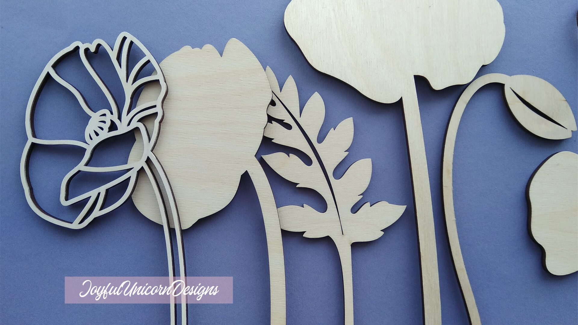 Poppy Flower SVG, Poppy SVG Bundle, Laser Cut Flowers for Cricut and ...