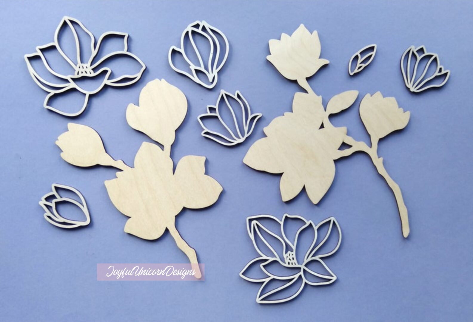 Magnolia Flower SVG, Magnolia Branch SVG, Magnolia SVG Bundle, Laser ...