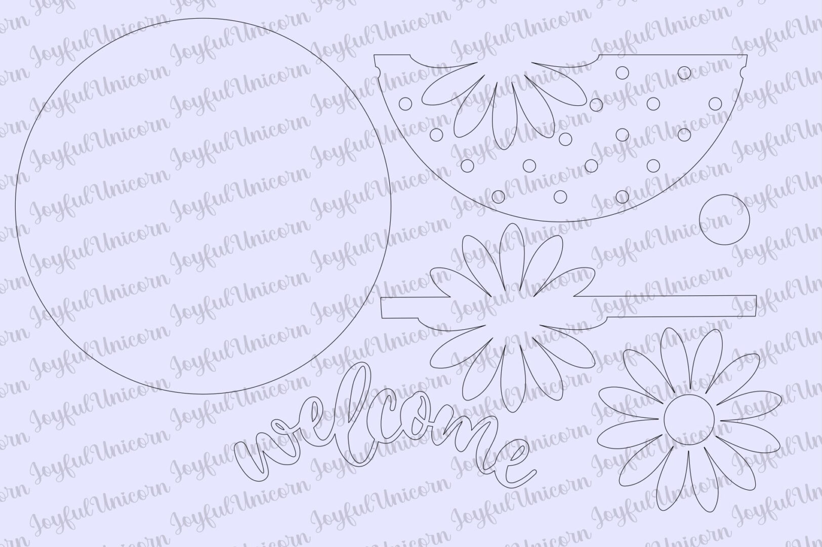 Daisy Welcome Sign SVG, Spring Door Hanger, Summer Door Hanger ...