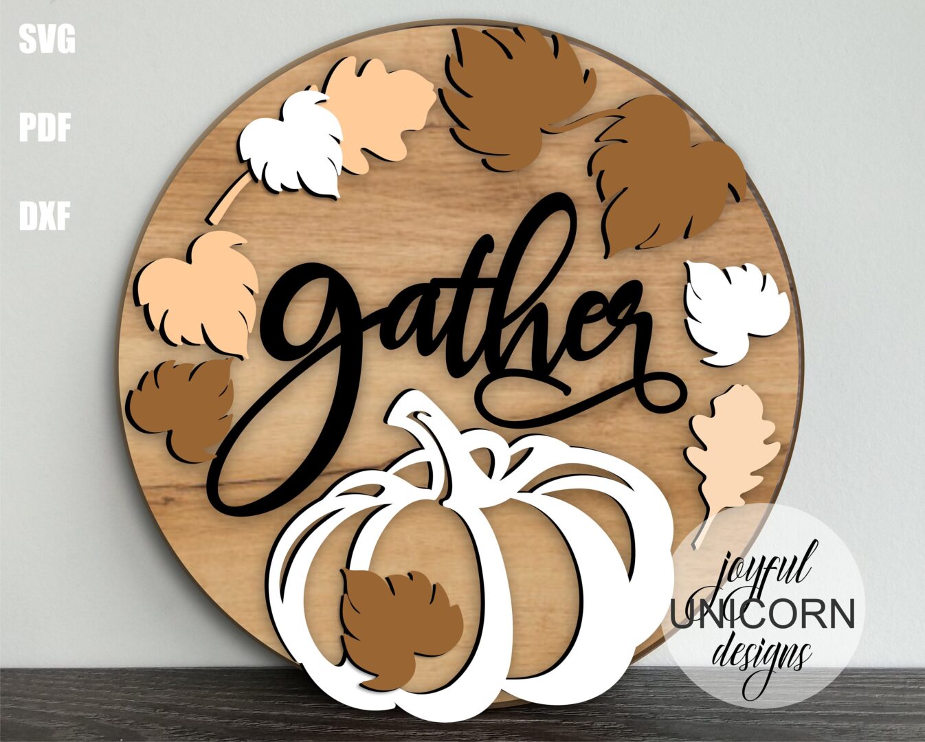 Autumn Welcome Signs SVG Bundle, Glowforge and Cricut Ready Files, Fall ...